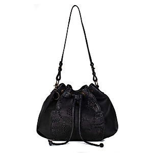 Frye Vivian Bucket Bag, Black