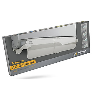 WITFORMS/PREMIUM - Adjustable AC air deflector suitable for split air conditioners. Enhance cooling and heating circulation