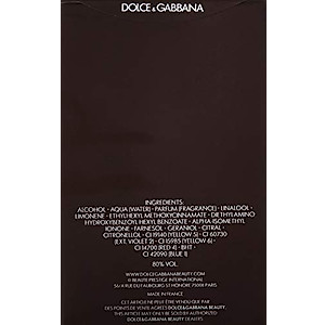 Dolce & Gabbana The One Eau de Toilette Spray for Men, 3.3 Ounce