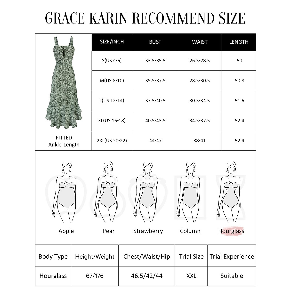GRACE KARIN Women's 2025 Summer Floral Boho Dress Square Neck Strapped Swing A Line Sundress Beach Long Maxi OutfitsBeige S