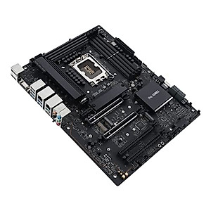 Pro WS W680-ACE Intel W680 LGA 1700 ATX Workstation Motherboard,2xPCIe 5.0x16 Slot,DDR5,ECC Memory,2x2.5 Gb LAN,3X M.2 Slots,USB 3.2 Gen 2x2 Front Panel,SlimSAS,BMC Header,Thunderbolt 4Header,ACCE.