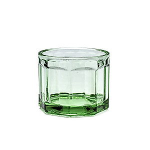 Serax Fish & Fish Whisky Glasses, Green, One Size