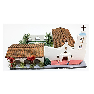 California Mission Model Kit SAN LUIS REY DE FRANCIA
