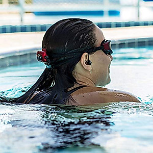 Swimbuds Flip Waterproof Short-Cord Headphones (Upgraded Cord)