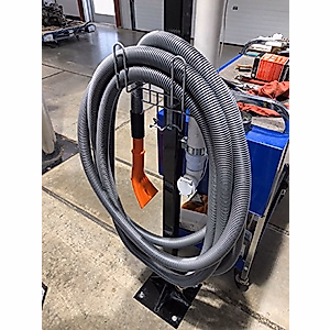 VacuMaid UV150GKP1 Extended Life Professional Wall Mounted Utility Vacuum with 50ft. Garage Kit Pro (Unit and Kit Plus 1 Inlet)