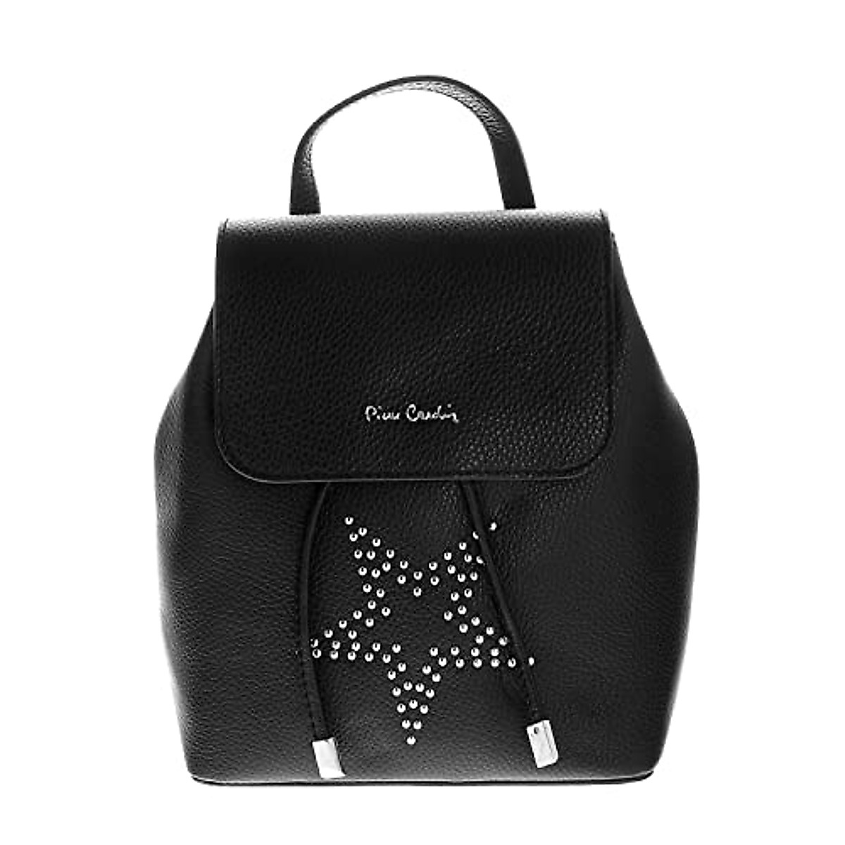Pierre Cardin 1744 NERO Black Backpack Handbags for womens