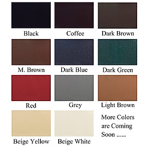 KJML DIY Leather Repair Patch Tape for Couches 2packs kit 3X55inch Self-Adhesive refinisher cuttable for Furniture Sofa Vinyl Car Seats Couch Chairs Shoes First Aid Patch Fix(Dark Brown, 3X55 inch)