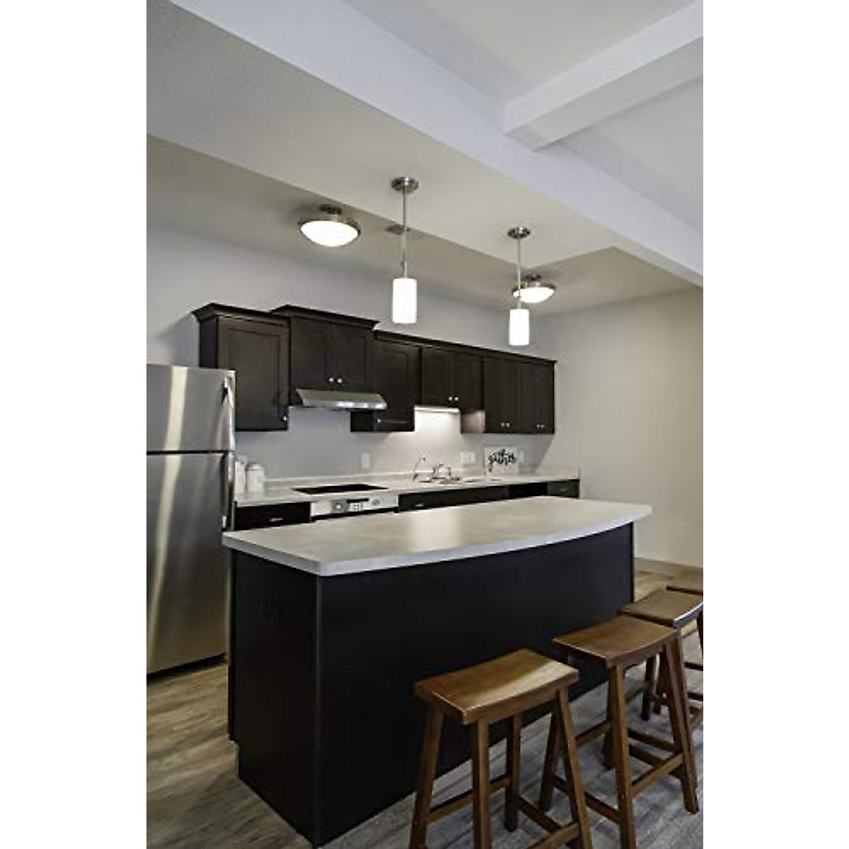 Design House Kitchen Cabinets-Wall, 12 in, Espresso