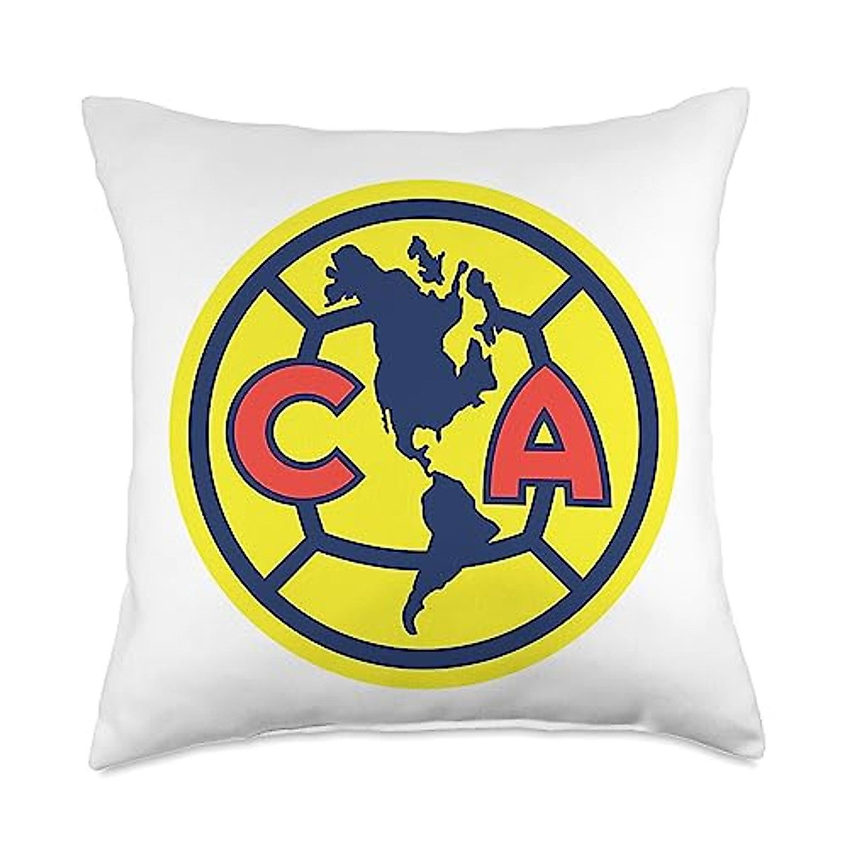 Club America Score Big with Our Exclusive Collection Throw Pillow, 18x18, Multicolor