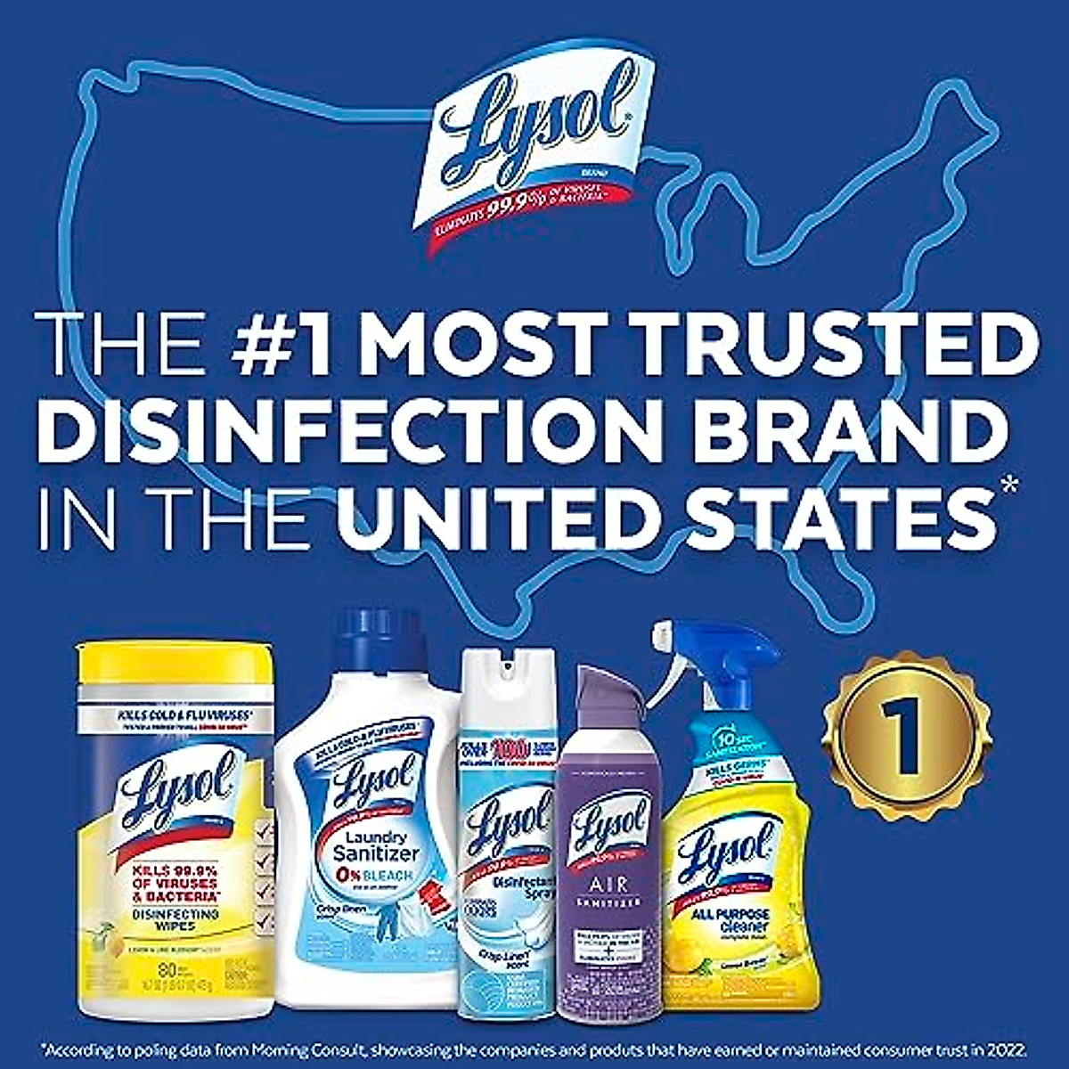 Lysol Automatic In-The-Bowl Toilet Cleaner, Cleans and Freshens Toilet Bowl, Atlantic Fresh Scent, 8 Count (Pack of 4)