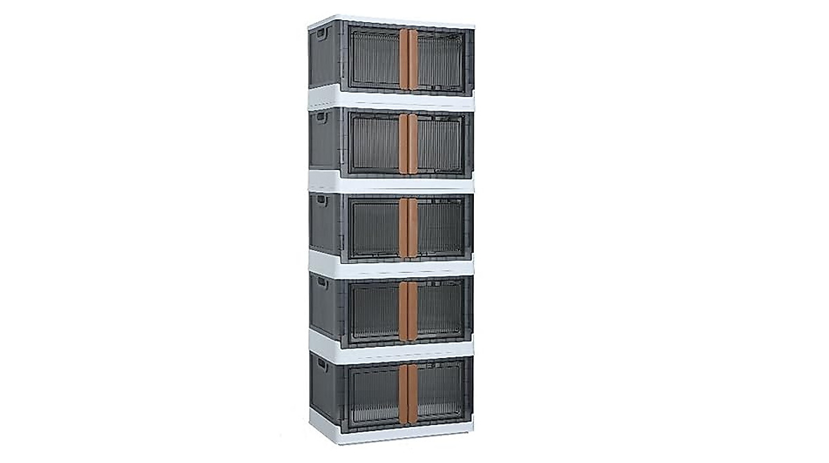 Stackable 19 Gal Storage Bins - Organize Your Closet