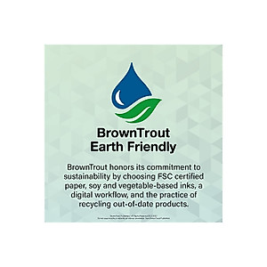 Florida Wild & Scenic | 2023 12 x 24 Inch Monthly Square Wall Calendar | Foil Stamped Cover | BrownTrout | USA United States of America Southeast State Nature