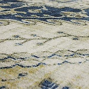 Mohawk Home Apeley Navy Medallion (2 '6" X 4' 2") Area Rug