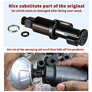 3/8" Impact Wrench Anvil Repair Kit Fit for Ingersoll Rand Air Impact IR2112 & IR2115 Replacement Part, Comes with Retainer and Support Ring