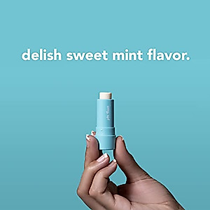 Hello Moisturizing Vegan Lip Balm SPF 15, Sweet Mint, Beeswax Free, Petrolatum Free, and Parabens Free, 0.15 Ounce (Pack of 3)