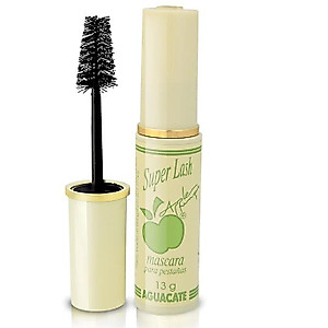 By Apple Super Lash Mascara 6 Pack Mexican Mascara Promotes Natural Growth Full Volume Lashes Length Fierce Long Lasting Intensified Eye Makeup 5 Black plus 1 clear Set