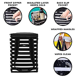 SCOUT Pleasure Chest - Soft, Lightweight, Insulated Cooler, Fits 5 Wine Bottles, Cooler for Beach, Pool, Boat, and Picnics