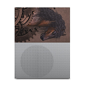 Head Case Designs Officially Licensed Simone Gatterwe Mechanical Gear Steampunk Horse Vinyl Sticker Gaming Skin Decal Cover Compatible with Xbox One S Console