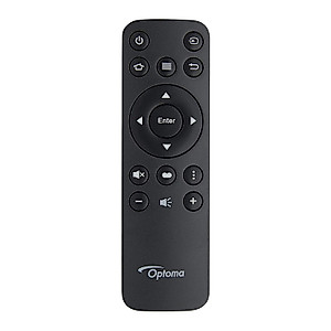 Optoma UHL55 4K LED Smart Projector with HDR, Bright 1500 lumens, Works with Alexa and Google Assistant, for Home Theaters and Outdoors, Auto Focus, Bluetooth Speaker Built in, Stream Netflix, Black