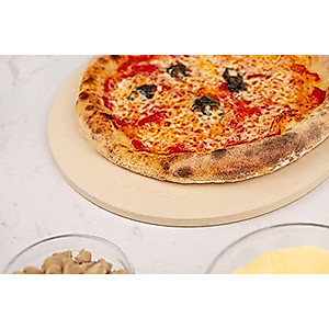 11"x 0.47" Small Size Round Cordierite Pizza Stone