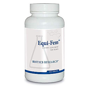 BIOTICS Research Equi Fem Multi Vitamin Mineral Supplement for Women. High Dose Multi for Pre-Menstrual Support. Black Cohosh. Dong Quai. Digestive Enzyme Support 252