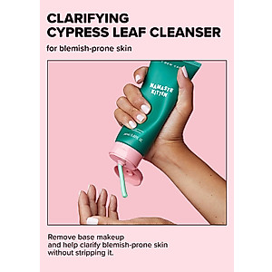 I DEW CARE Acne Facial Foam Cleanser - Namaste Kitten | Clarifying Heartleaf, Makeup Cleansing, Korean Skincare, Vegan, Cruelty-free, Paraben-free