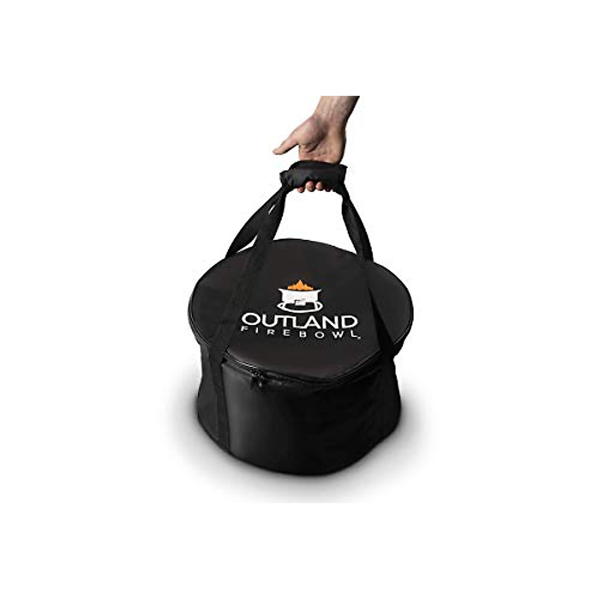 Outland Living 762 UV and Weather Resistant Cypress Fire Pit Carry Bag, Fits 21-Inch Diameter Outdoor Propane Gas, Black