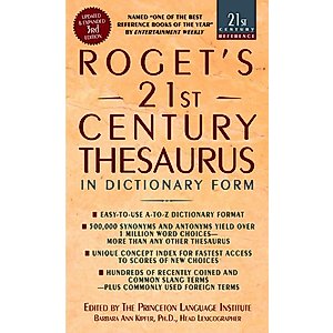 Roget's 21st Century Thesaurus, Third Edition (21st Century Reference)
