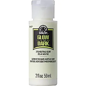 FolkArt Acrylic Dark Paint, Neutral Glow