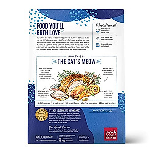 The Honest Kitchen Whole Food Clusters Grain Free Turkey & Chicken Dry Cat Food, 1 lb Bag