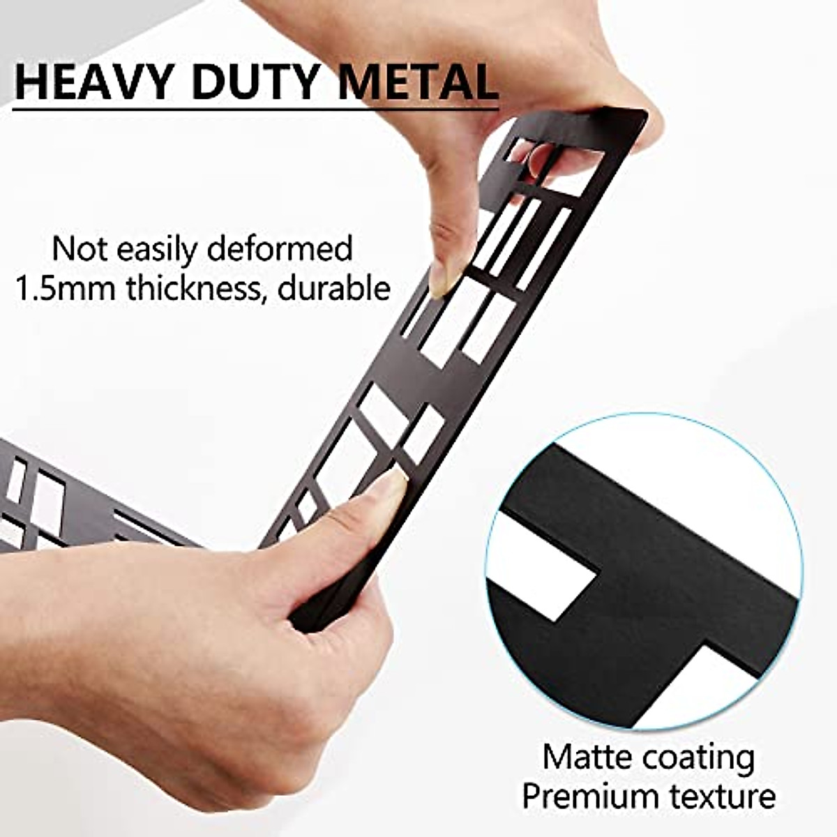 Book Ends, Bookends for Shelves, Book Holders for Office Kitchen Home Decorative,Bookends for Heavy Books,Metal Planet Bookends Black,Non Skid Book Stoppers