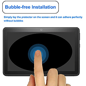 KXOYJAD 2 Pack Screen Protector for 7 2022 Kids 7” Tablet, Tempered Glass Film