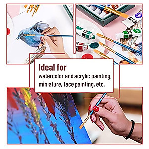 Mr. Pen- Paint Brushes, 10pc, Paint Brushes for Acrylic Painting, Art Brushes, Drawing and Art Supplies, Paint Brush, Acrylic Paint Brushes, Paint Brushes for Kids, Paint Brush set, Watercolor Brushes