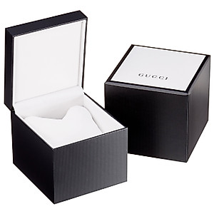 Gucci Swiss Quartz Stainless Steel and Rubber Casual Grey Men's Watch(Model: YA137109)