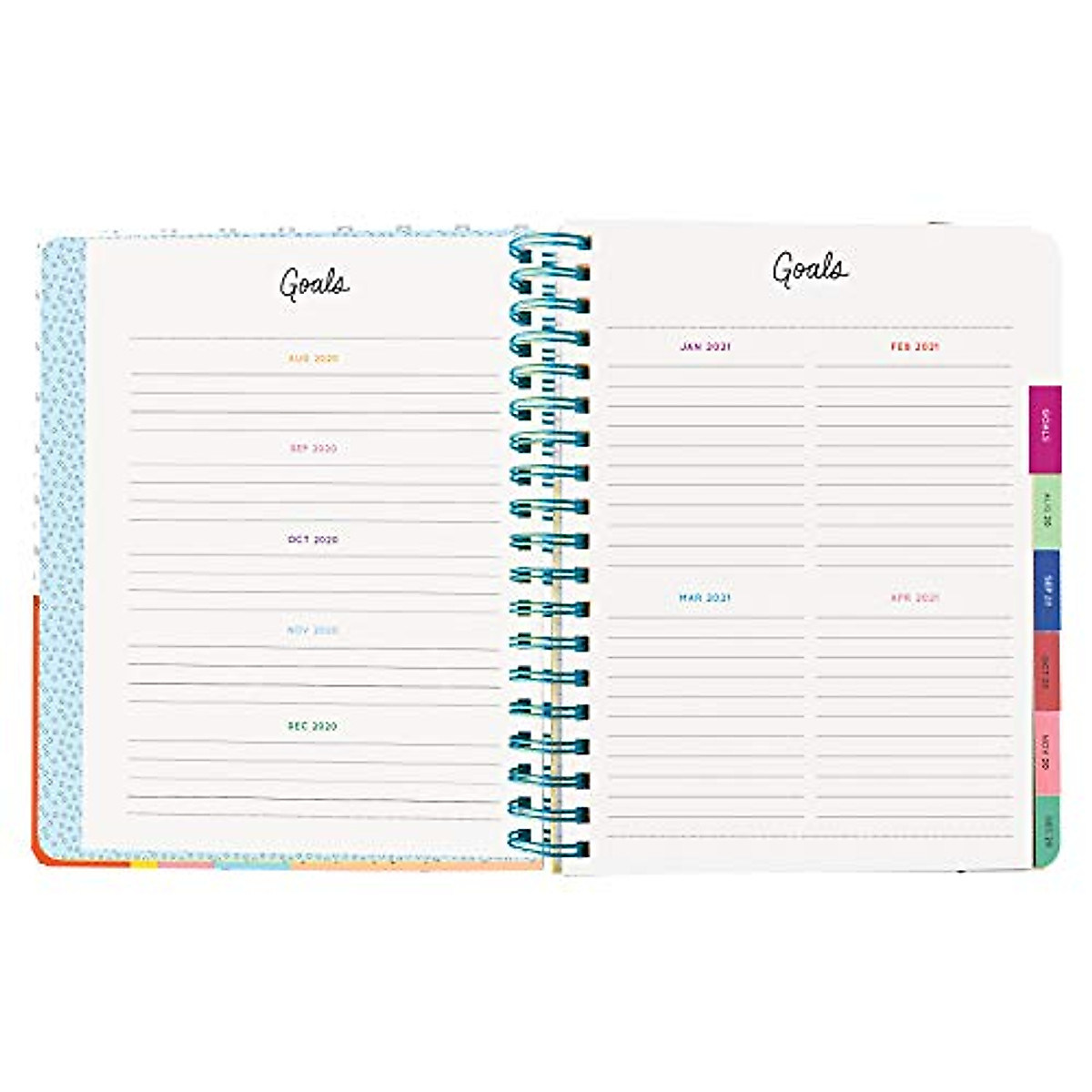 Rise and Shine 17-Month Large Planner AUG 2020-DEC 2021 (Pipsticks+Workman)