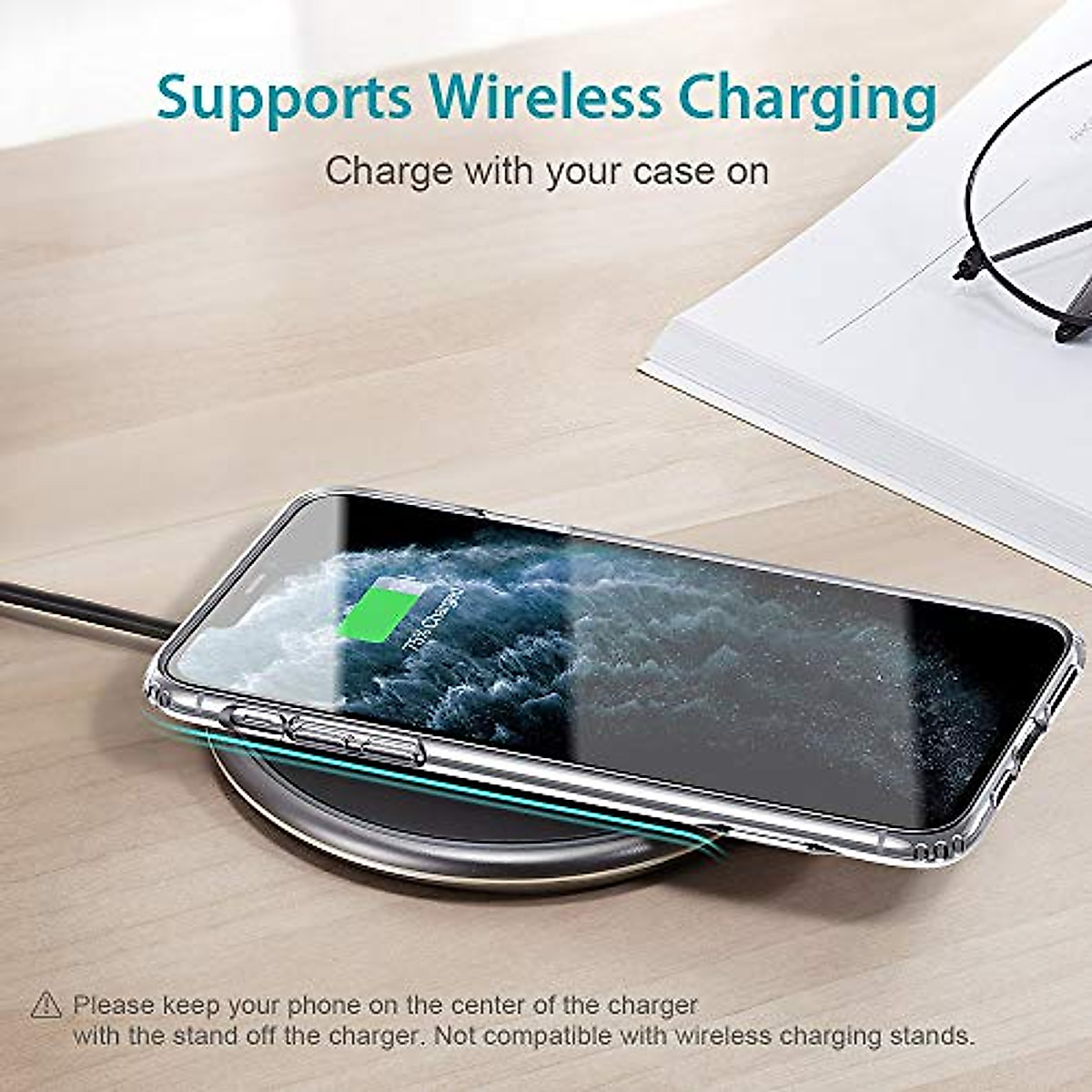 ESR Metal Kickstand Designed for iPhone 11 Pro Max Case, [Vertical and Horizontal Stand] [Reinforced Drop Protection] Flexible TPU Soft Back for iPhone 11 Pro Max (2019 Release), Clear