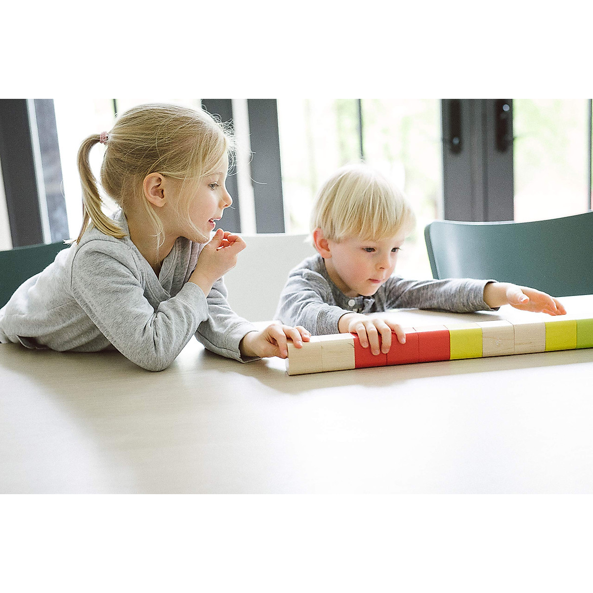 Tegu 6 Piece Magnetic Baby’s First Building Blocks, Tints