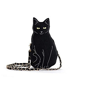 Womens Cat Crossbody Purse Bags Animal Cat Chic Clutch Shoulder Bags