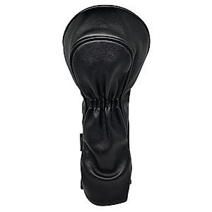 Let The Big Dog Eat (Black) Embroidered Headcover - Driver