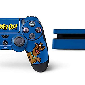 Skinit Decal Gaming Skin Compatible with PS4 Slim Bundle - Officially Licensed Warner Bros Scooby-Doo Design