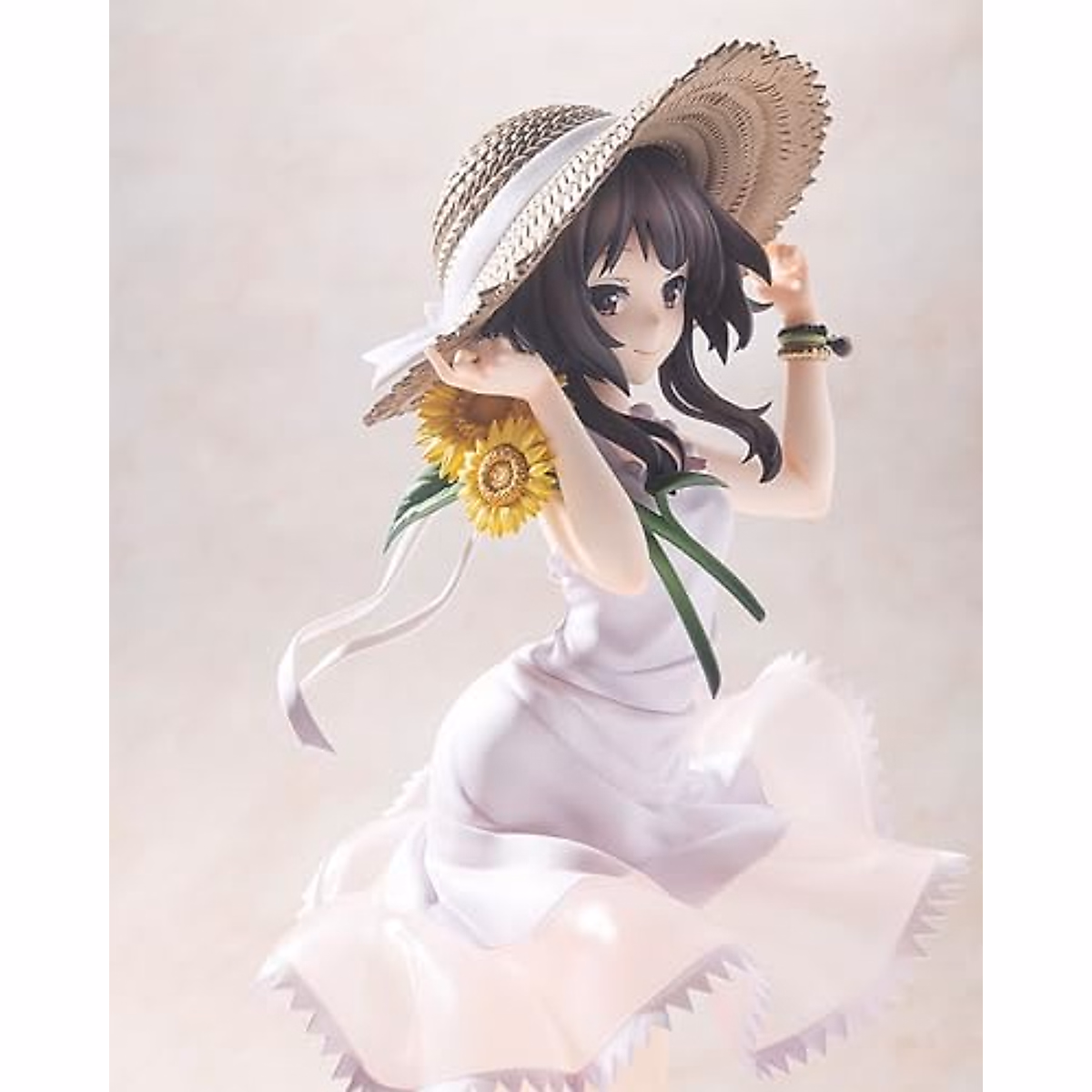 Kadokawa KonoSuba: Legend of Crimson: Megumin (Sunflower One-Piece Dress Version) PVC Figure, Multicolor