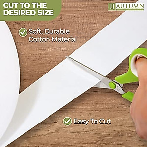 Cotton Wax Strips Roll | Waxing Strips for Face, Body, and Eyebrows | Salon Grade Facial Wax Strips for Hair Removal | No Irritation & Pain | 40-Yard Epilation Wax Strip Roll for Men & Women