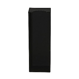 Household Essentials 2-Pack of Drawer Organizers, Sturdy Chipboard with Soft Polyester Cover, Handy and Fashionable Organization Solution, 3” H x 4” W x 12” D, Black Linen