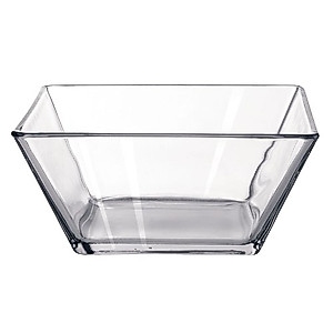 Libbey RLBHY03 Tempo Square Bowl 9 No. 1796053 Soda Glass