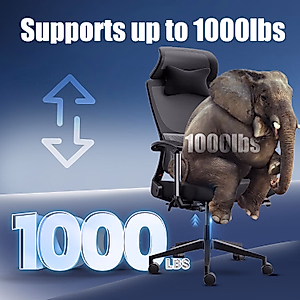 Sytopia Fix Sinking Office Chair, 4 Pieces Chair Clamps for Chair Height Extenders, No Chair Cylinder or Tools required, up to 5 Inch, Office Chair Accessories Fit for 95% Swivel Chairs