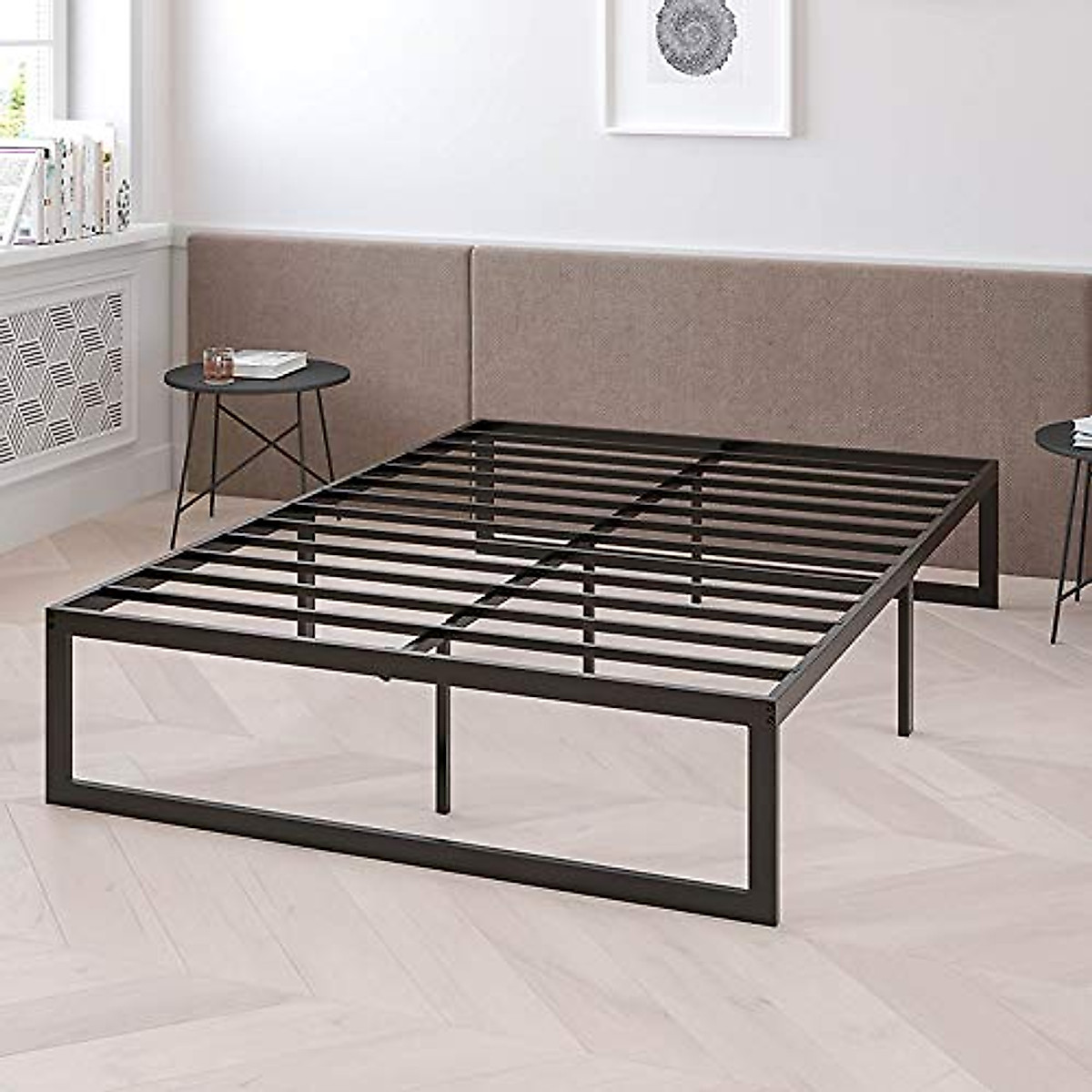 Flash Furniture Platform Bed Frames/Mattress Set, Full, 0