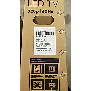 Insignia - 32" Class (31-1/2" Diag.) - LED - 720p - 60Hz - HDTV