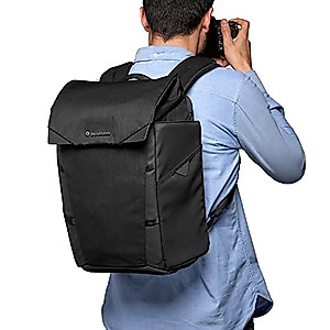 Manfrotto MB CH-BP-30 Chicago Camera Backpack Small, Versatile Daypack/Photo Bag, for Photo/Videographers, for DSLR, Mirrorless, Laptops, Lenses and Travel Gear, Small