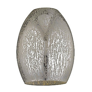 Design Classics Lighting Mercury Oblong Glass Light Shade