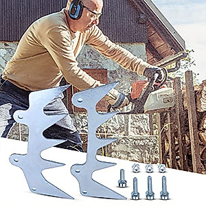 Adefol Chain Saw Bumper Spike/Felling Dog 21pcs Kit for Stihl MS660 MS460 MS440 066 046 044 Replacement Parts with Chain Adjuster Tensioner, Bar Stud, Bar Nut for 1122 664 0503, 1122 664 0508